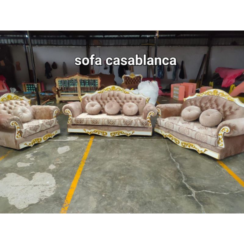 Jual Sofa Casablanca/ Annapolis/ Benelli 321+Meja Sofa Ruang Tamu ...