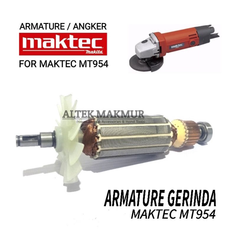 Jual Sparepart Armature Mesin Gerinda Maktec MT954 / Angker Dinamo ...