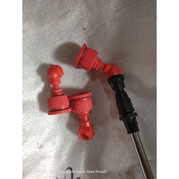 Jual Nozzle Lubang 4 plastik merah | Shopee Indonesia