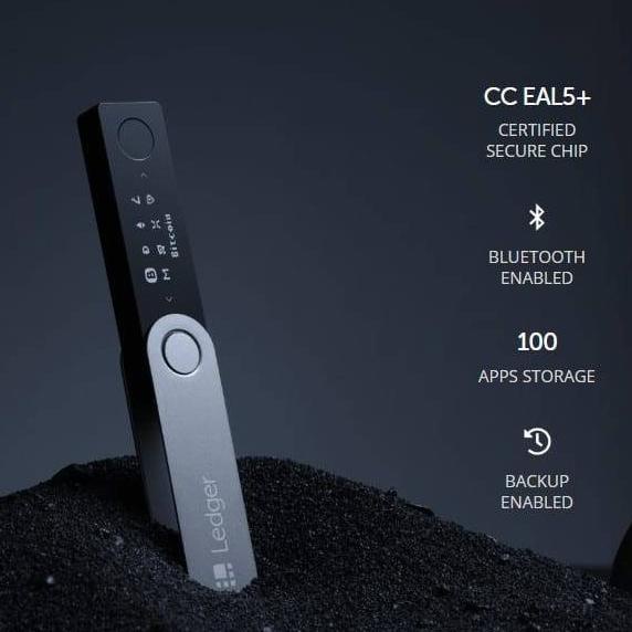 Jual Ledger Nano X Bluetooth Cryptocurrency Cold Wallet Bitcoin ...