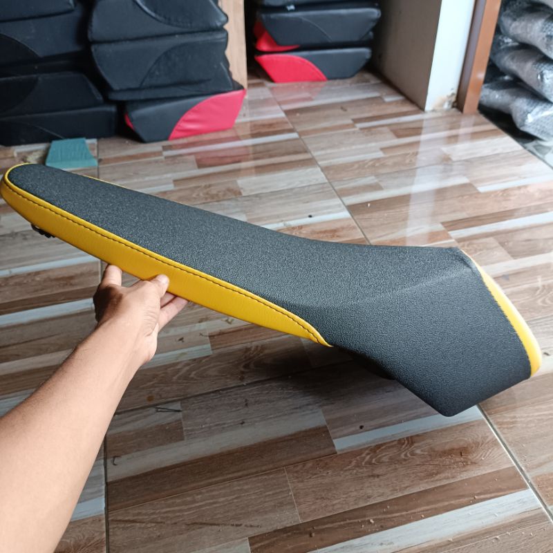 Jual Jok motor honda Blade road race variasi kuning | Shopee Indonesia