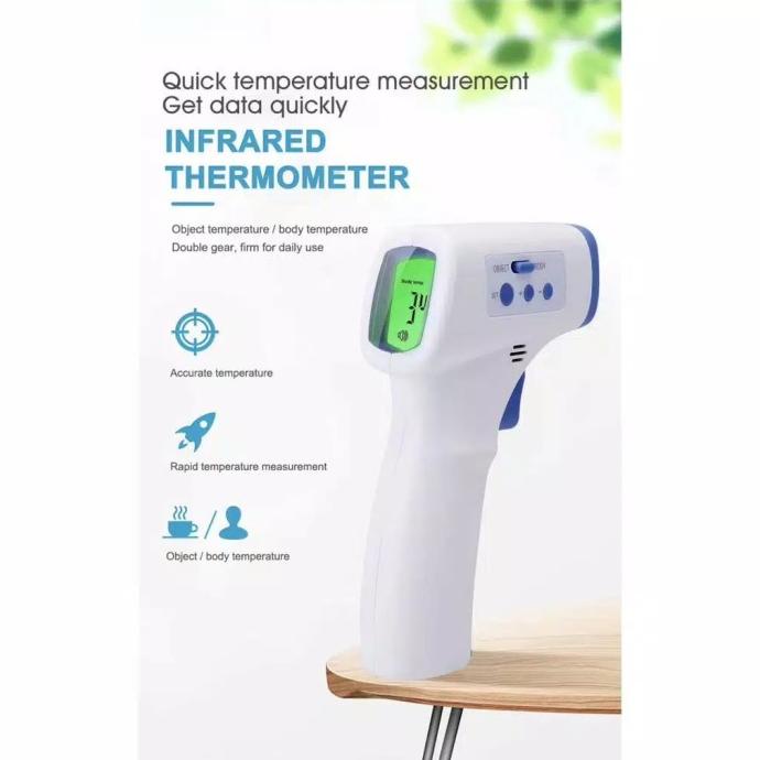Jual Thermogun / Thermometer Digital Infrared Gun / Termometer Suhu ...