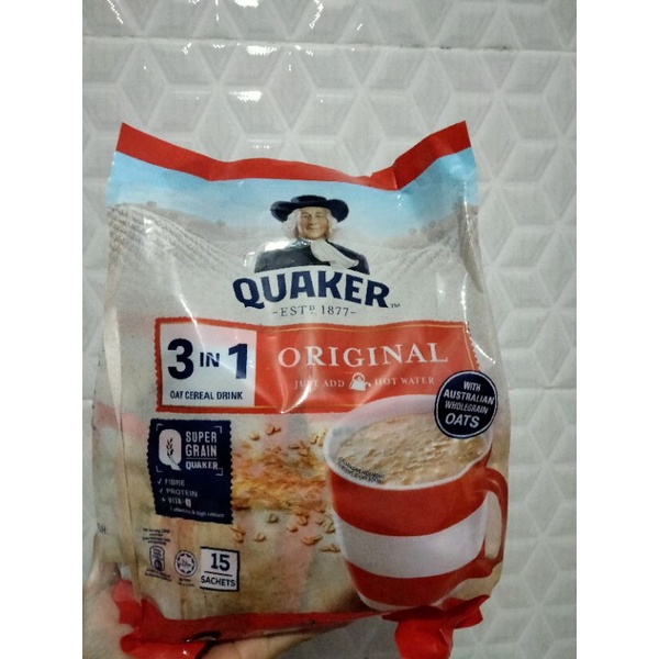 Jual Quaker Oatmeal sachet | Shopee Indonesia