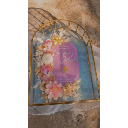 Jual MAHAR PERNIKAHAN/ MAHAR WEDDING/ RUSTIC/ NIKAH / MAHAR Terrarium ...