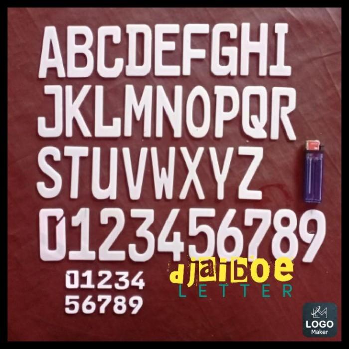 Jual Hf320 Mal Huruf (Cetakan) Plat Nomor Mobil Font Baru Bahan Akrilik ...