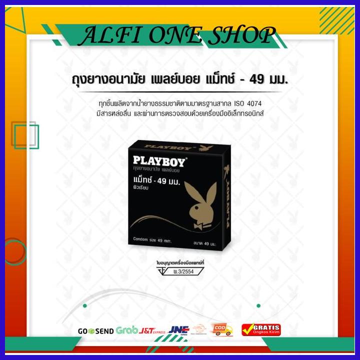 Jual KONDOM PLAYBOY MATCH UKURAN 49 MM (1 KOTAK ISI 3 SACHET) KUALITAS ...