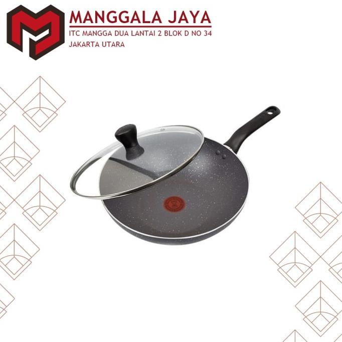 Jual Tefal Natura Wok Pan with Lid 28 cm / Wok Tutup Kaca div | Shopee Indonesia