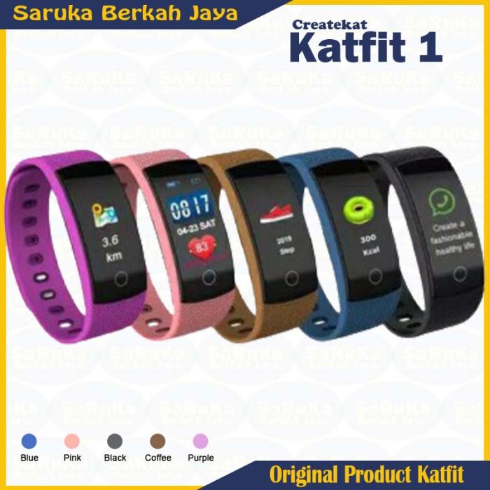 Jual CREATEKAT Katfit 1 SmartBand Original Product Createkat | Shopee ...
