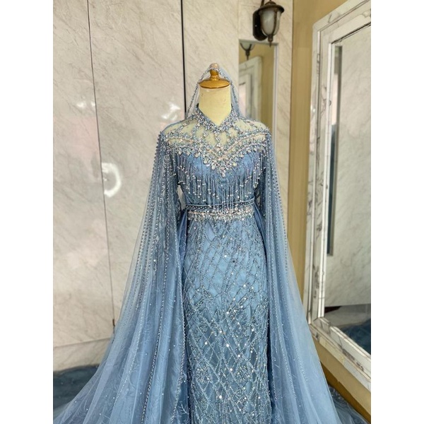Jual gaun pengantin DENIM READY | Shopee Indonesia