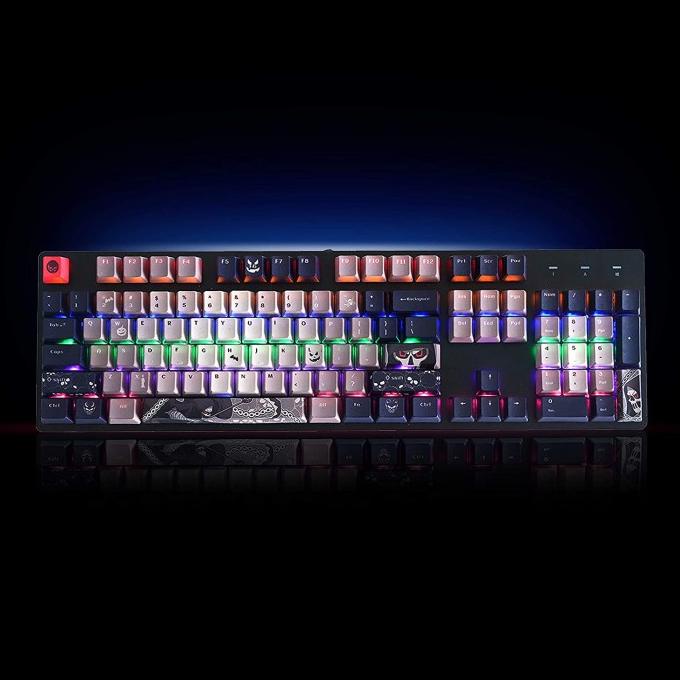 Jual Keycaps Phantom PBT Dye Sub Switch 108 Mechanical Keyboard roc ...