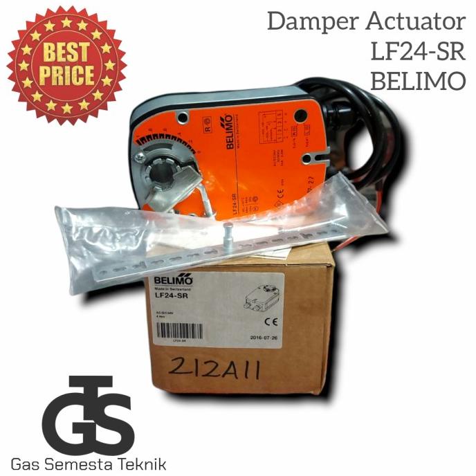 Jual ] DAMPER ACTUATOR LF24-SR BELIMO | LF24SR | LF 24 SR | Shopee ...