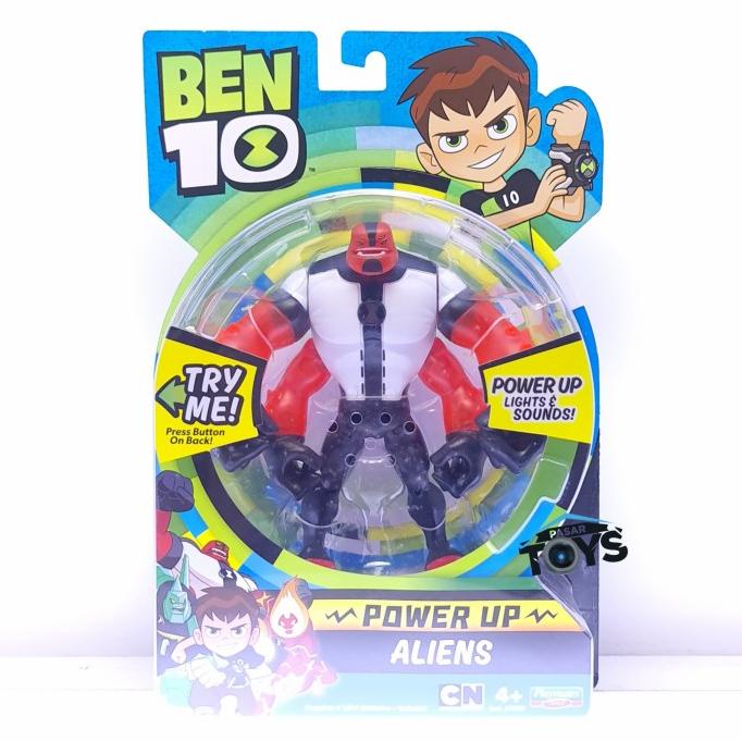 Jual Ben 10 Power Up Aliens Four Arms Figure | Shopee Indonesia