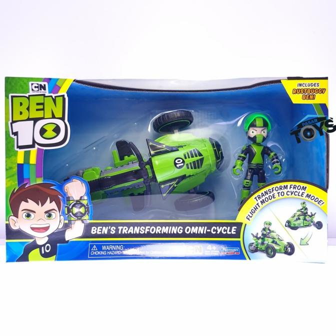 Jual Ben 10 Transforming Omni Cycle | Shopee Indonesia