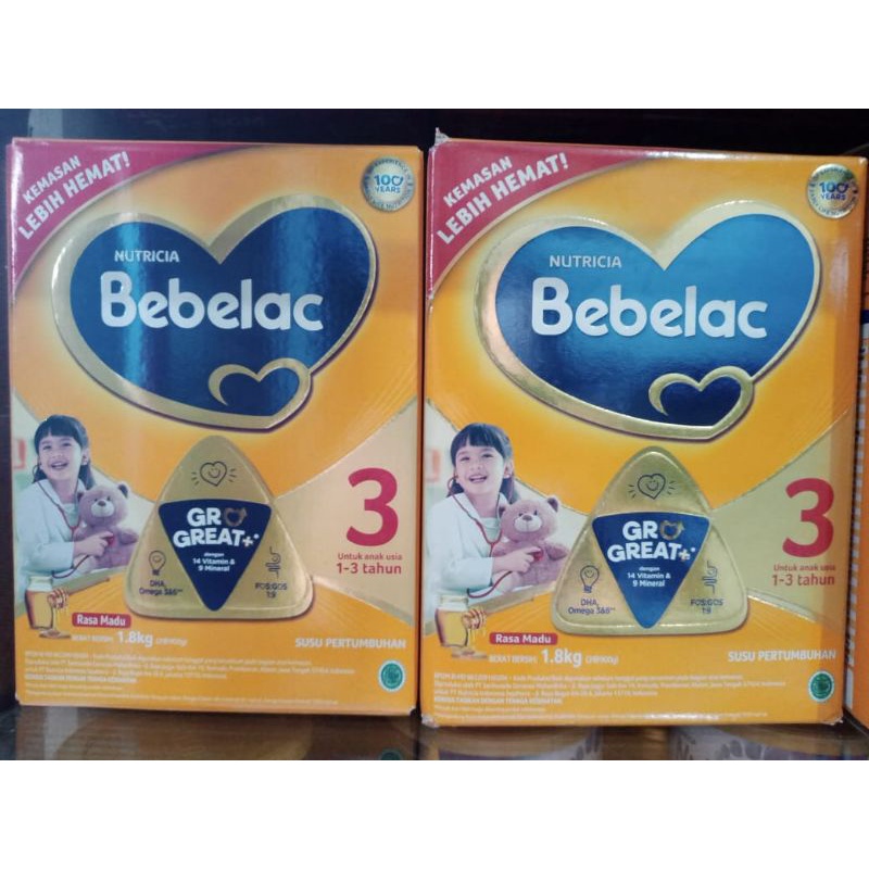 Jual Bebelac 3 dan 4 kemasan 1800 gram | Shopee Indonesia