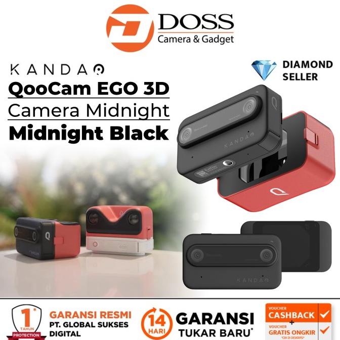 Jual Kandao QooCam EGO 3D Camera (Midnight Black) | Shopee Indonesia