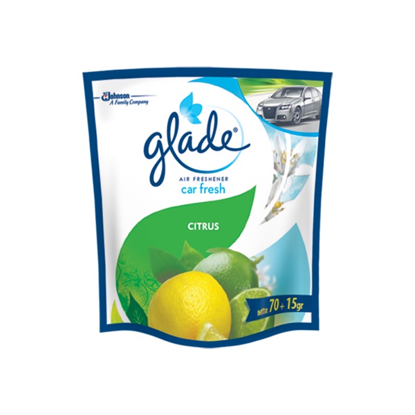 Jual GLADE CAR GEL CITRUS REFF 70 GR | Shopee Indonesia