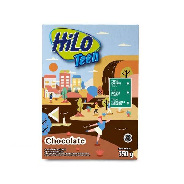 Jual HI-LO TEEN COKELAT 750 GR - SUSU | Shopee Indonesia