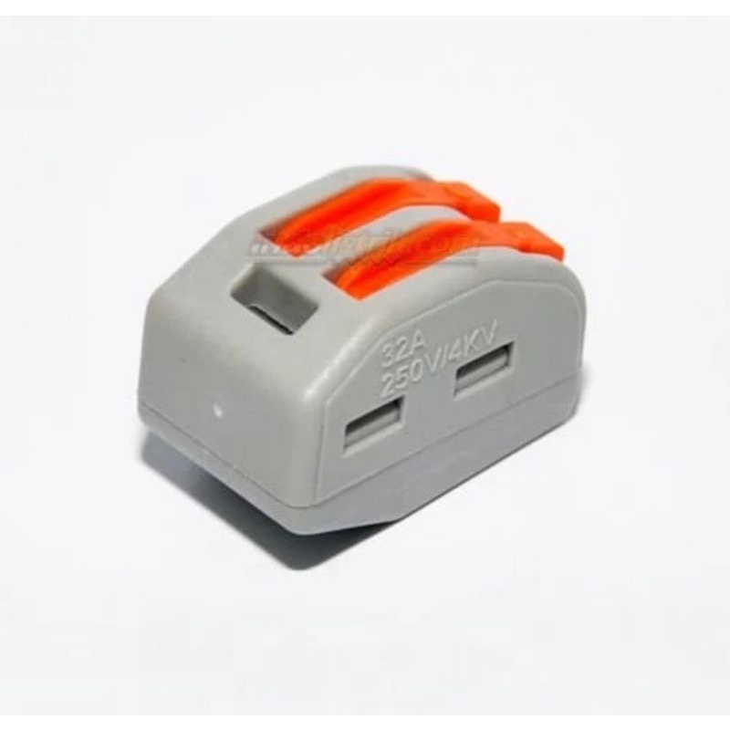 Jual Konektor Kabel 2 Pin PCT 212 TAB mod WAGO Terminal 2Kabel 2pin | Shopee Indonesia