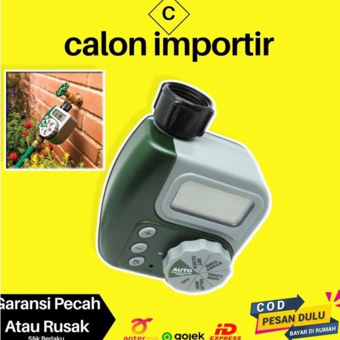 Jual Timer Kran Keran Air Digital Irigasi Taman Bisa Start Stop ...