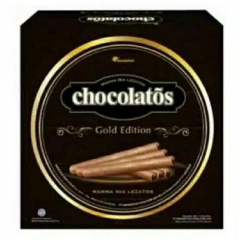 Jual [SNACK KALENG ] Jajan Lebaran - Chocolatos Gold Edition 350gr ...