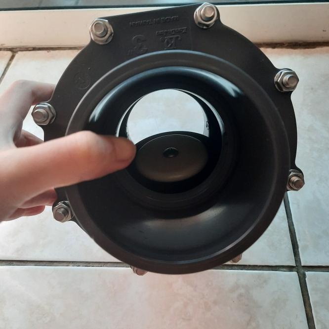 Jual Swing Check Valve 3" Inch Pvc Kdj Check Valve 3 Dem Tabok 3 Dem ...