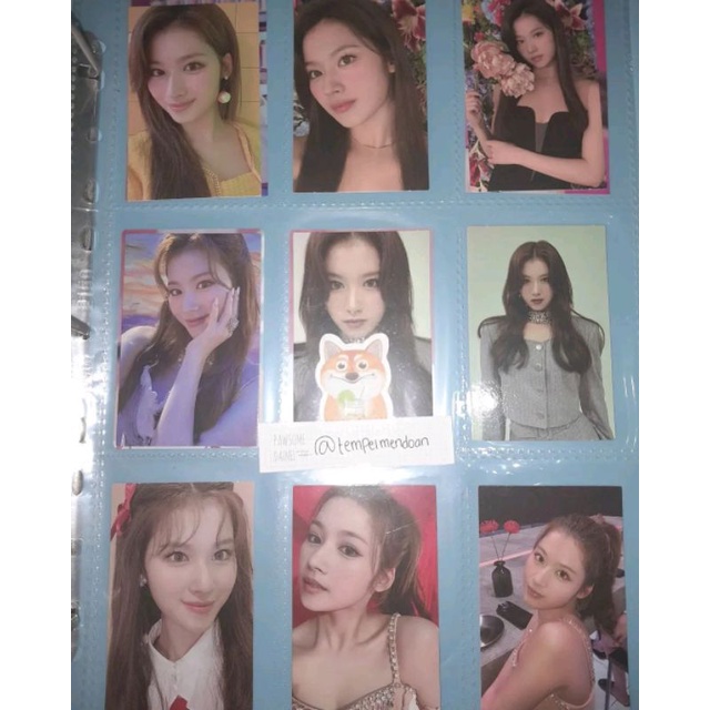 Jual Twice Sana Photocard Official Eyes Wide Open Shopee Indonesia
