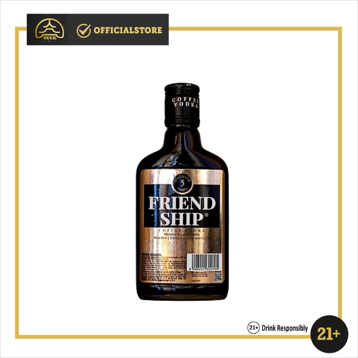 Jual Friend Ship Friendship Coffee Blended Smooth Vodka 180ml | Shopee ...