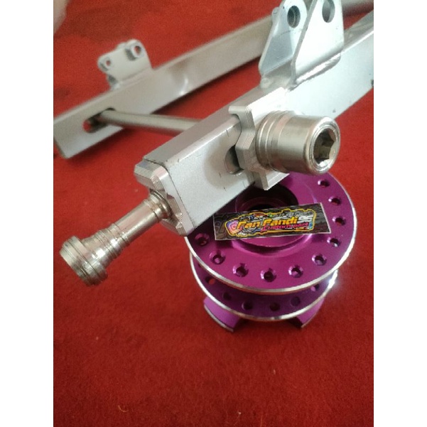 Jual As roda belakang arm kaze R stenlis pnp CB100 | Shopee Indonesia