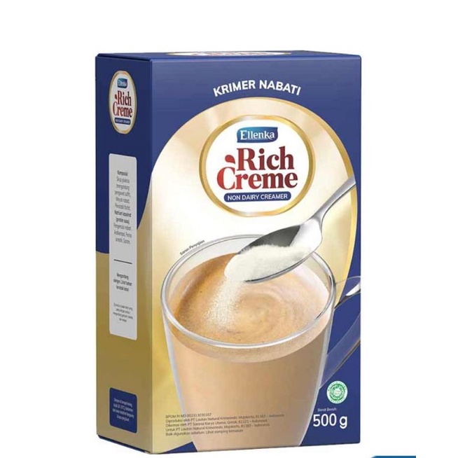 Jual ellenka rich creme non dairy creamer 500g | Shopee Indonesia