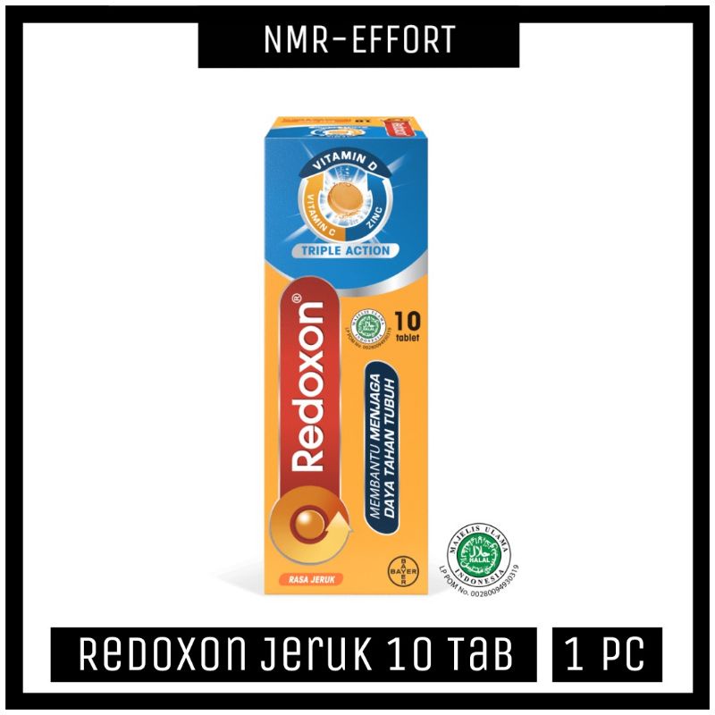 Jual Redoxon® Triple Action Tube 10 Tablet Rasa Jeruk | Shopee Indonesia
