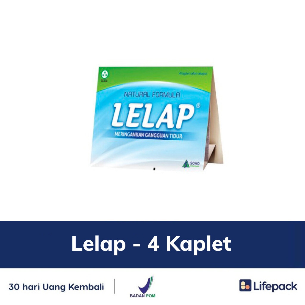 Jual Lelap - 4 Kaplet - LIFEPACK | Shopee Indonesia