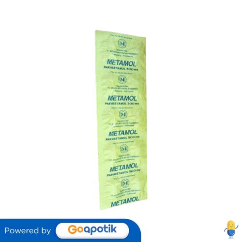 Jual METAMOL STRIP 10 KAPLET | Shopee Indonesia