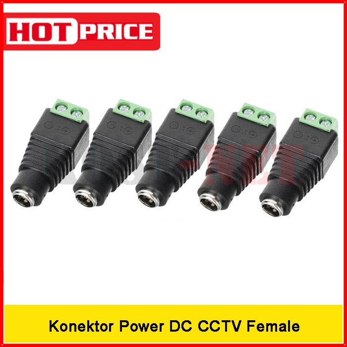 Jual Konektor Power DC CCTV Female | Shopee Indonesia
