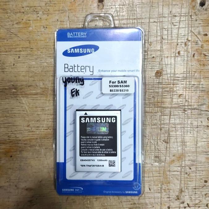 Jual Baterai Samsung S5360 / POKET / CHAT / 5330 / YOUNG EB454357VU ...