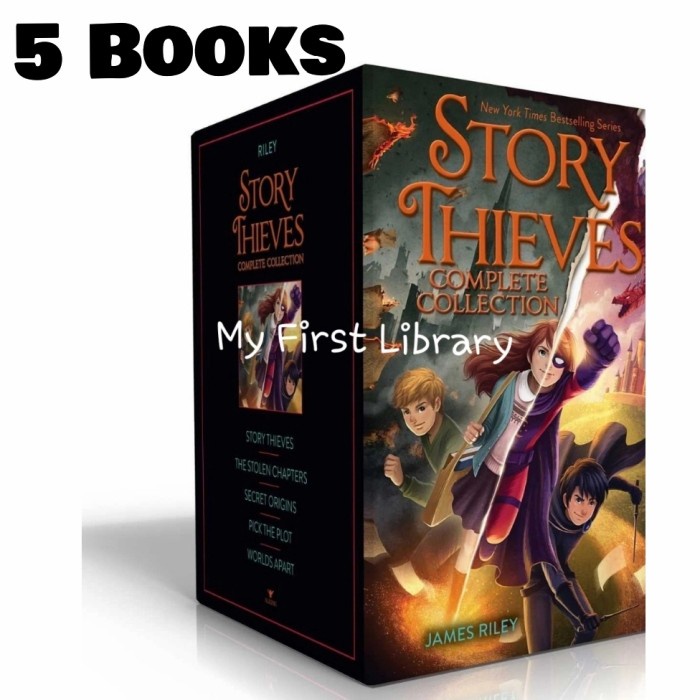 Jual Story Thieves Complete Collection 5 Books | Shopee Indonesia