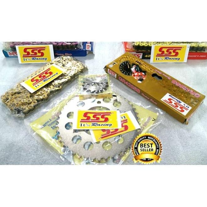 Jual Gear Set Sss Untuk Kawasaki W175 Termurah / Gir Set Girset Gearset ...