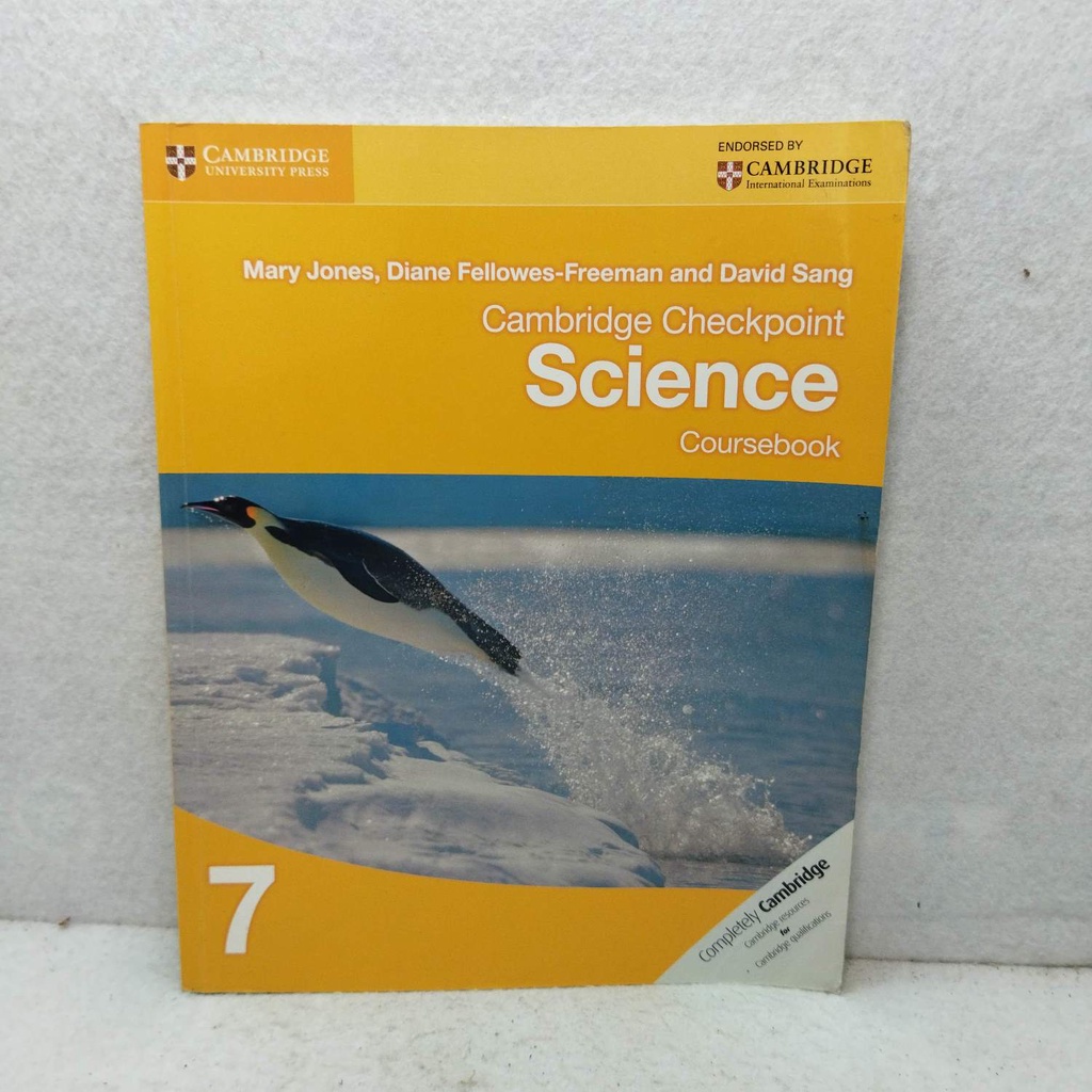 Jual Cambridge Checkpoint Science Coursebook 7 - Mary Jones - Diana ...