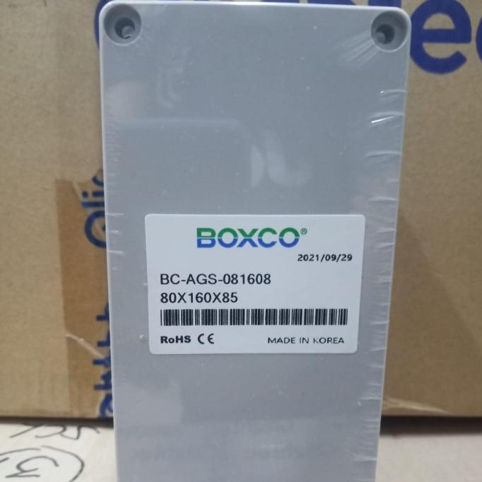 Jual Komponen Listrik Boxco Ags-081608 Junction Box Ip66 80X160X80Mm ...