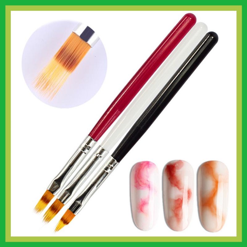 Jual (1PCS) KUAS GRADASI LEBAR KUAS OMBRE NAIL ART | Shopee Indonesia