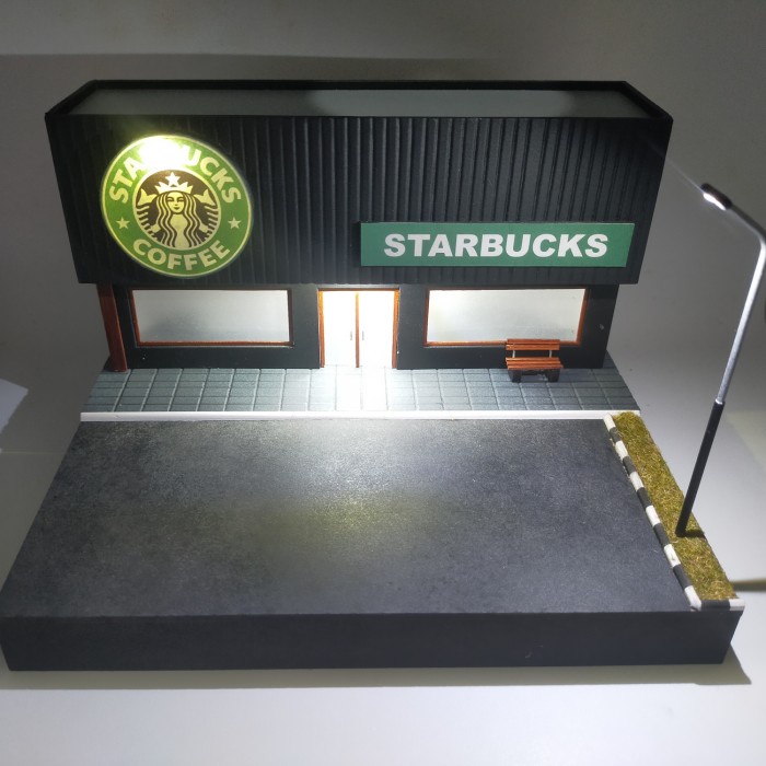 Jual Promo!!! Diorama Diecast Starbucks Coffee Skala 64 Termurah ...