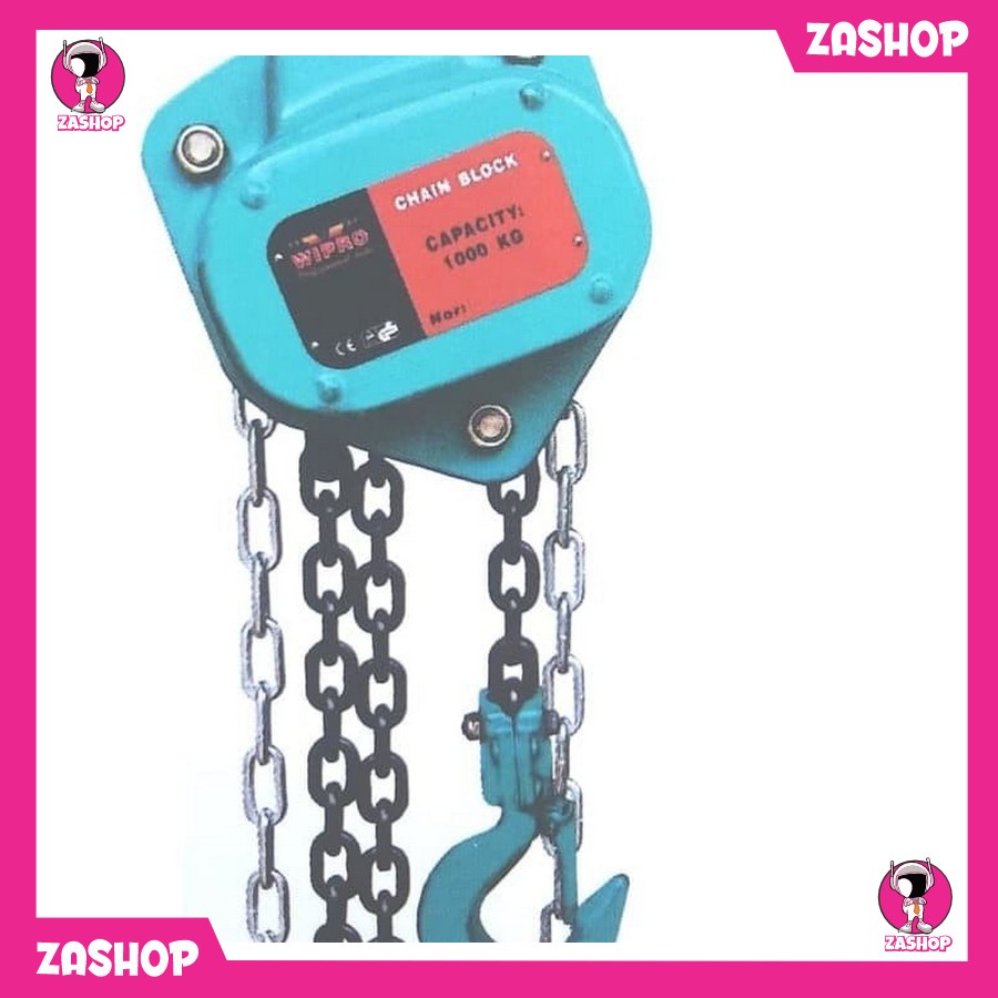 Jual Best Item! CHAIN BLOCK WIPRO 1 TON X 3 METER Limited ! | Shopee ...