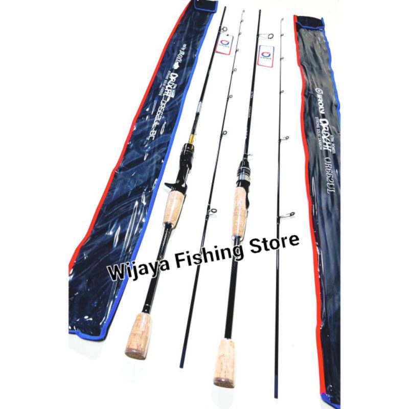 Jual Joran Pancing UL Iroly Orochi SP BC 180 198 210 ATASA CARBON SOLID ...