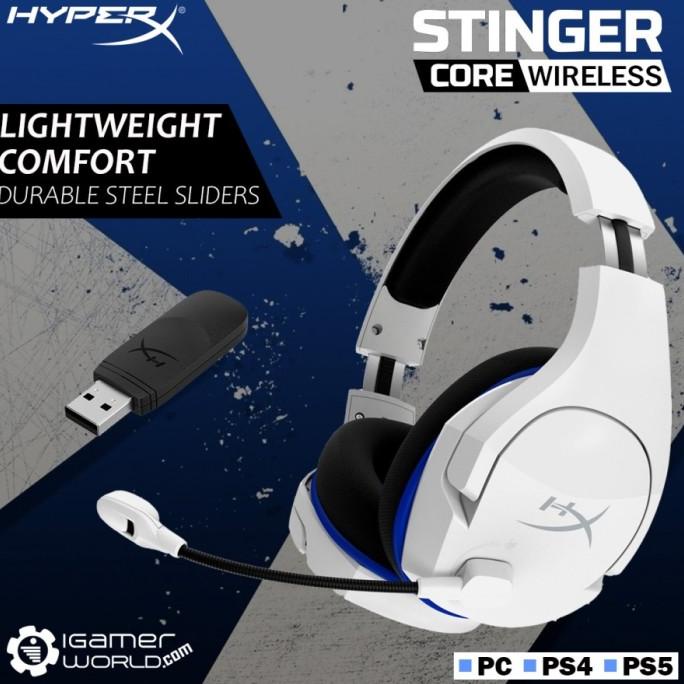 Jual HyperX Cloud Stinger Core Wireless White Gaming Headset | Shopee Indonesia