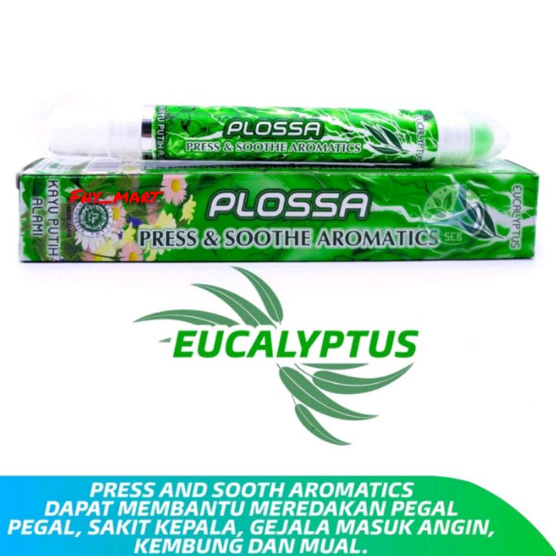 Jual Plossa Roll On Inhaler Kerokan 10ml / Plossa Press & Soothe ...
