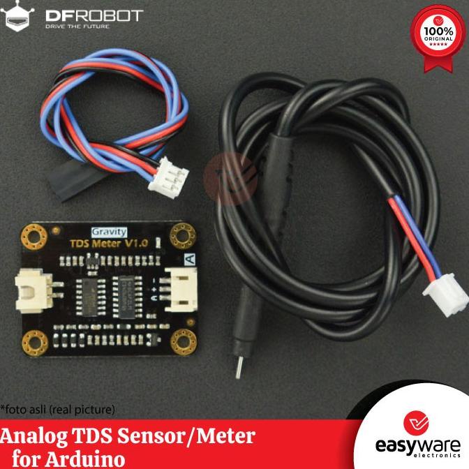 Jual DFRobot Analog TDS Sensor Meter for Arduino | Shopee Indonesia