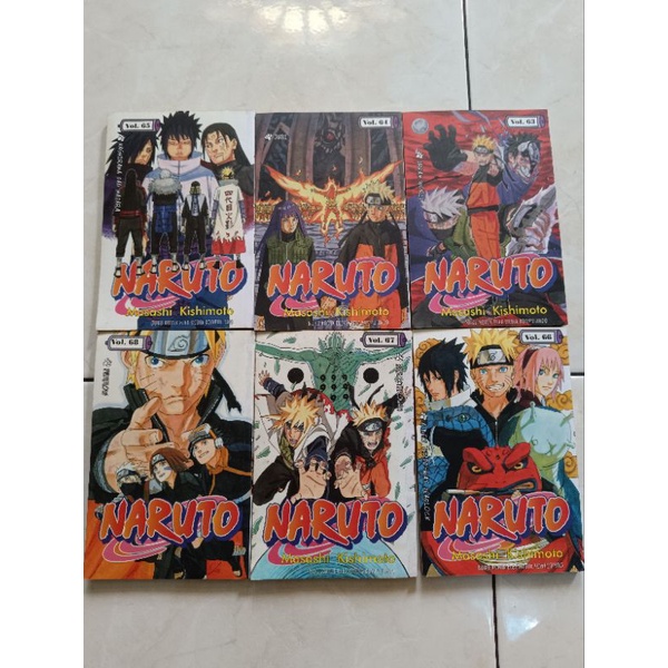 Jual Komik Naruto Shippuuden Vol. 27 - 72 END Original (Bundle/Satuan) | Shopee Indonesia