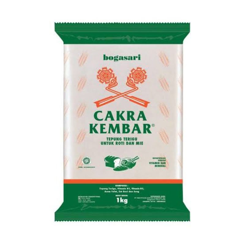 Jual BOGASARI CAKRA KEMBAR BIASA 1KG | Shopee Indonesia