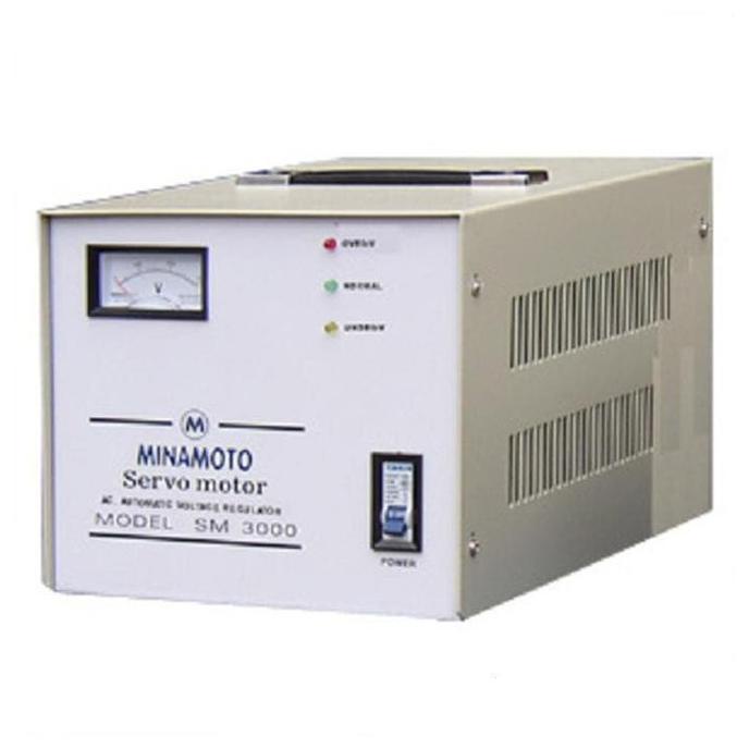 Jual Ica Minamoto Sm3000 Sm 3000 3000Va Stabilizer Servo Motor Avr ...