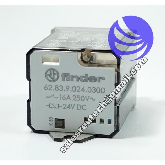 Jual Relay Finder 16A 62.83.9.024.0300 ( Finder 62.83 24Vdc ) | Shopee ...
