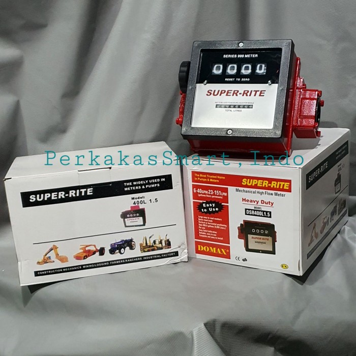 Jual Meteran Solar Model Fuelrite Superrite 4Digit 1,5 Inch Domax # ...
